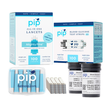 Pip | Virtually Painless Lancets & Diabetes Supplies